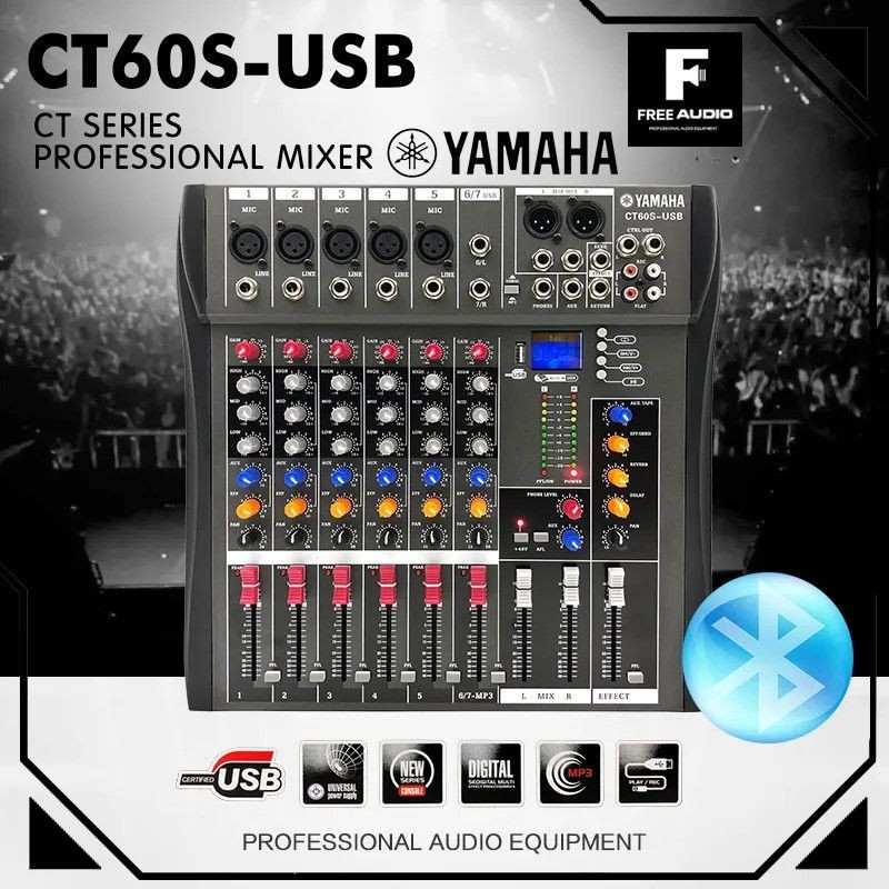 DJ Mixer - Mixer Yamaha CT60S/80S-USB - 100 Chế Độ Trộn Âm Thanh Chuyên ...