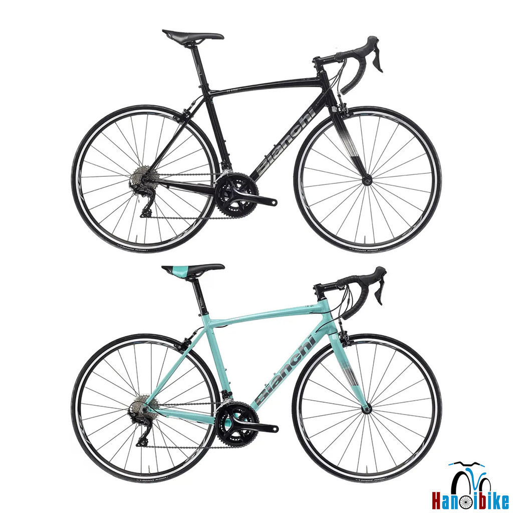 Xe Road Bianchi Nirone 7 khung nhôm, khung carbon Group Shimano 105 11S ...