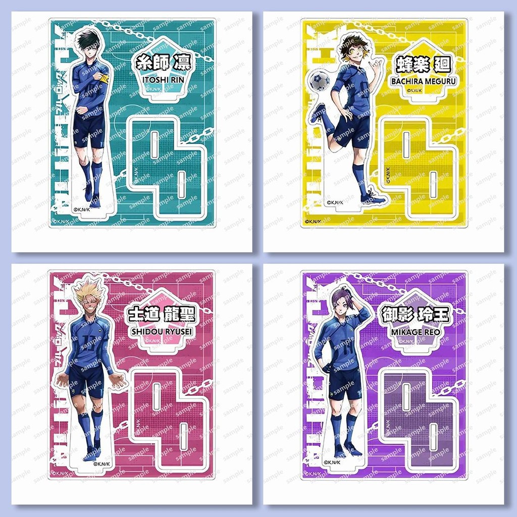 Standee BLUE LOCK ver ĐỒNG PHỤC THI ĐẤU mô hình anime chibi tượng ...