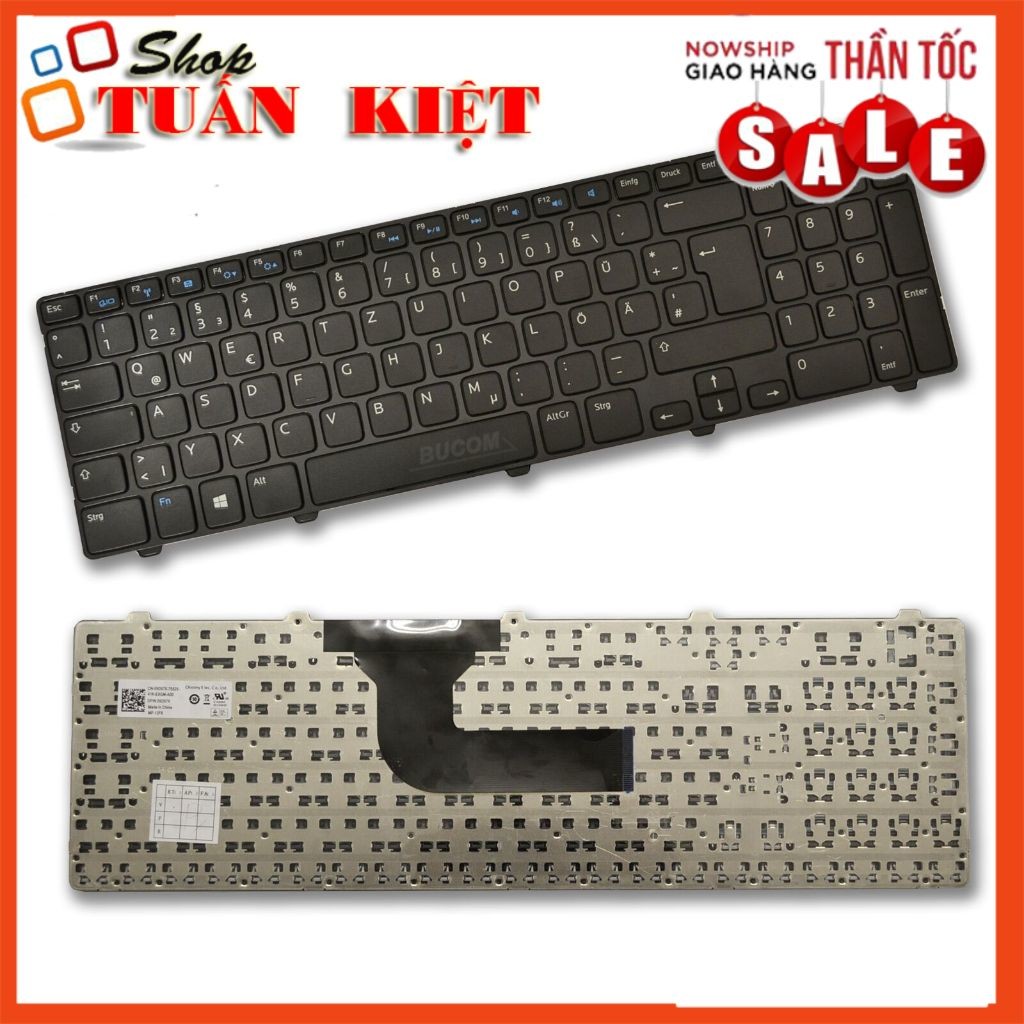 Bàn Phím Laptop Dell Inspiron 15 3521 3537 5521 5537 V2521 0YH3FC ...