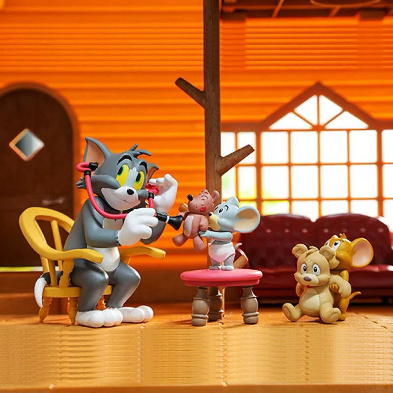 Blind box mô hình nhân vật Tom & Jerry 52toys túi mù art toy chuột ...