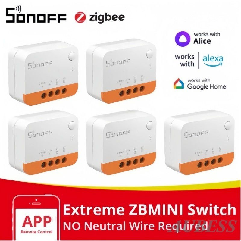 Sonoff ZBMINI L2 Extreme Zigbee Công tắc thông minh Không cần dây trung ...