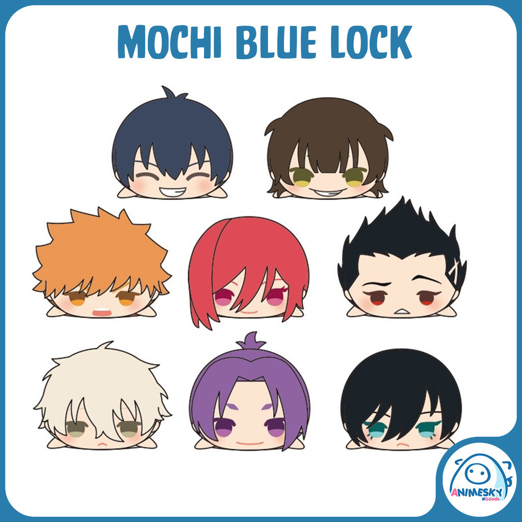 [Có sẵn] Gấu bông nhân phẩm Mochi Mochi Blue Lock chính hãng - Gấu bông ...