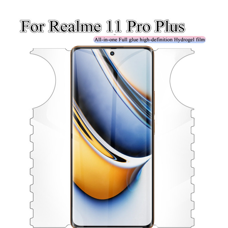Bướm Hydrogel Bảo Vệ Cho Realme 12 11 10 X70 Pro Plus Pro + SE GT 5g ...