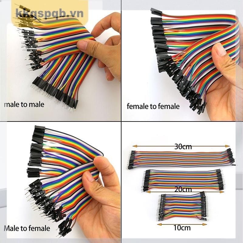 Nam Đến Nam Nữ Đến Nữ 40Pin Jumper Dây Kết Nối Dây Breadboard Jumper ...