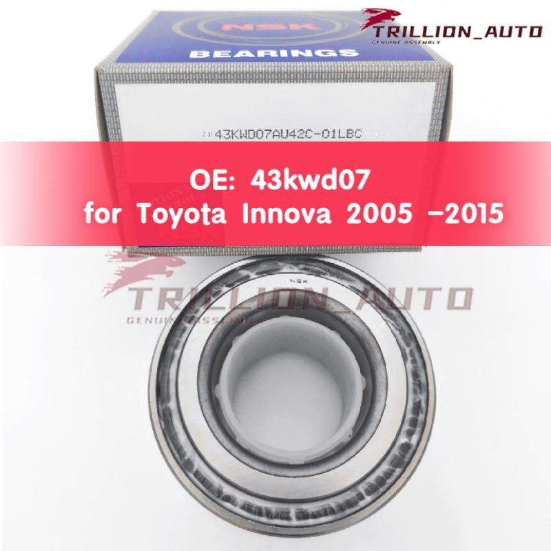 Vòng bi bánh trước 43kwd07 cho Toyota Innova 2005 -2015 | Shopee Việt Nam