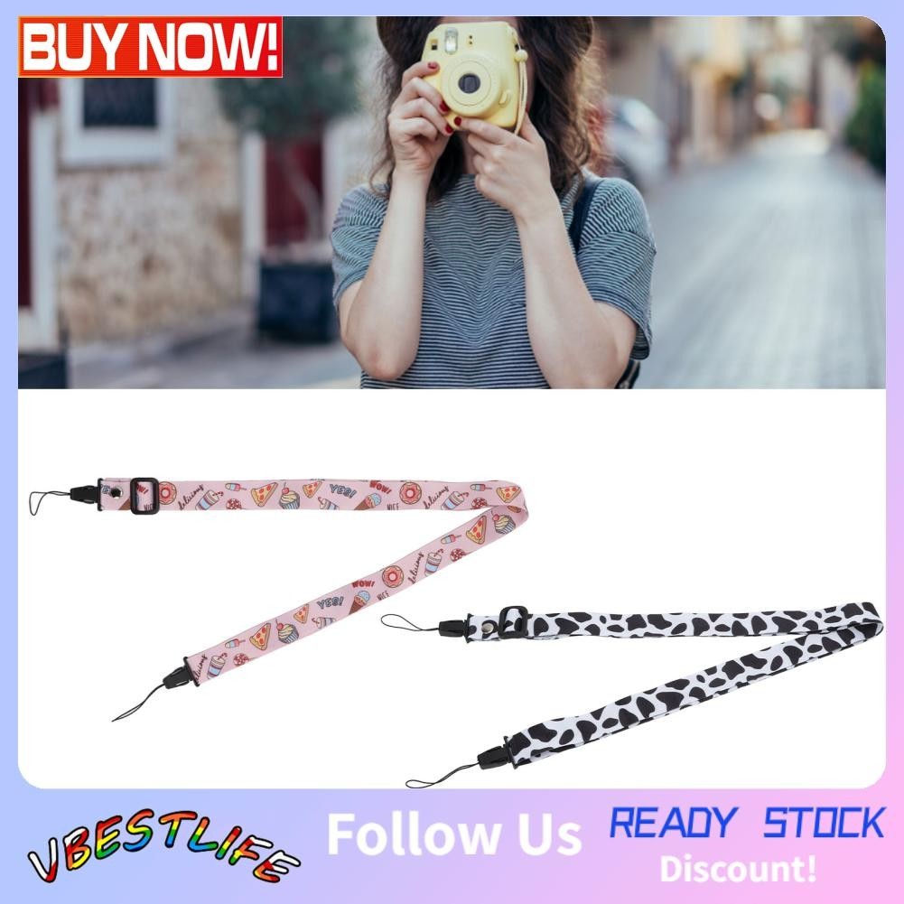 VBESTLIFE 1.2m Camera Neck Shoulder Strap Cute Back Rope Straps Kit ...
