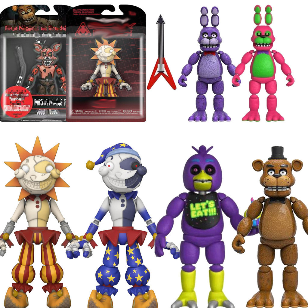 Funko Pop Five Night 's At Freddy Sun Moon Fnaf Foxy Freddy Bonnie Nhân ...
