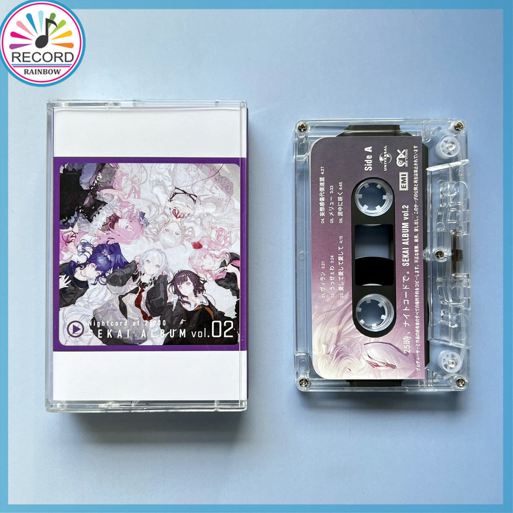 Nightcode At 25:00 Sekai Album Vol.2 Băng Cassette Tape Brand New ...