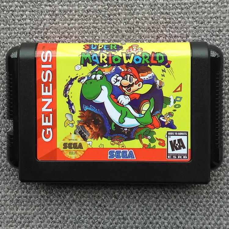 Thẻ Sega MD SIÊU Cấy GENESIS SUPER MARIO WORLD | Shopee Việt Nam