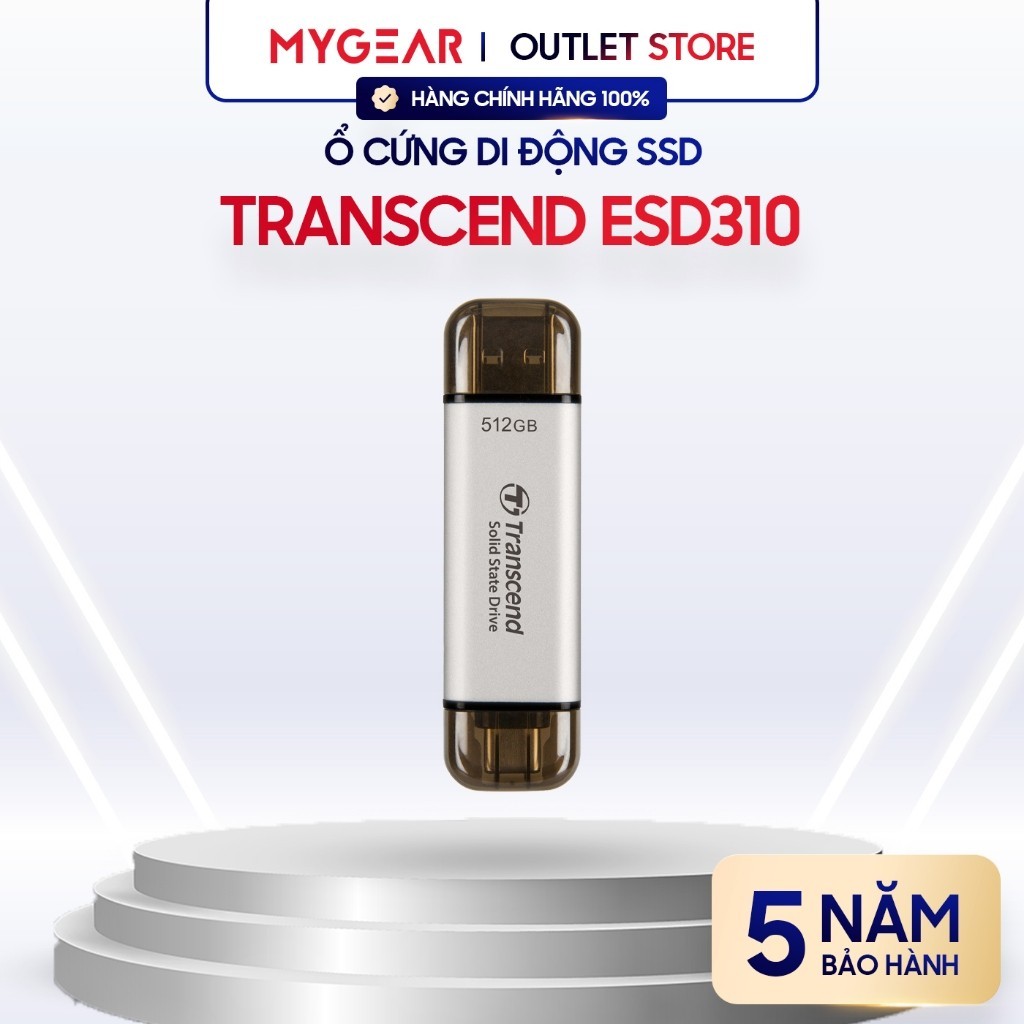 Ổ Cứng Di Động SSD Transcend ESD310 Black/ Pink / Silver 512GB / 1TB ...