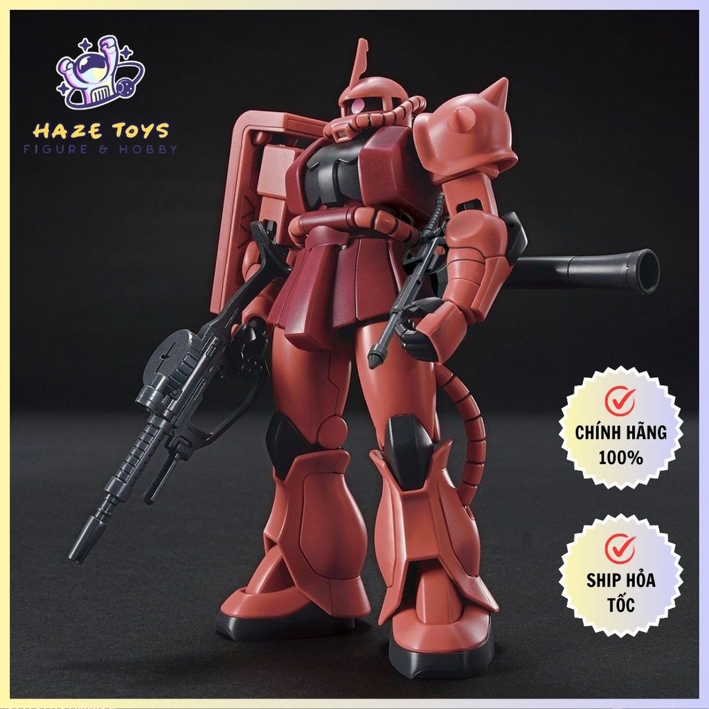 Mô hình HGUC 234 1/144 HG MS-06S Zaku II (Revive ver.) - Chính hãng Bandai Nhật Bản | Shopee ...