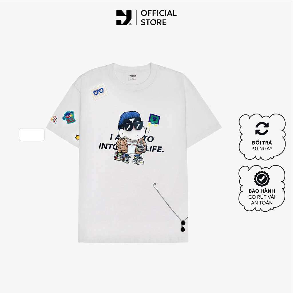 NEW Áo Thun Unisex Tay Lỡ Shin Cool OnYou T018 100% Cotton - Local ...