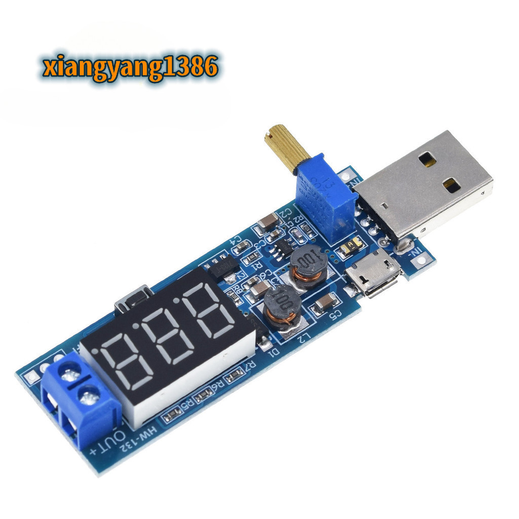 Dc-dc 5V sang 3.5V / 12V USB Step UP / Down Mô-đun cấp nguồn có thể điều chỉnh Boost Buck ...