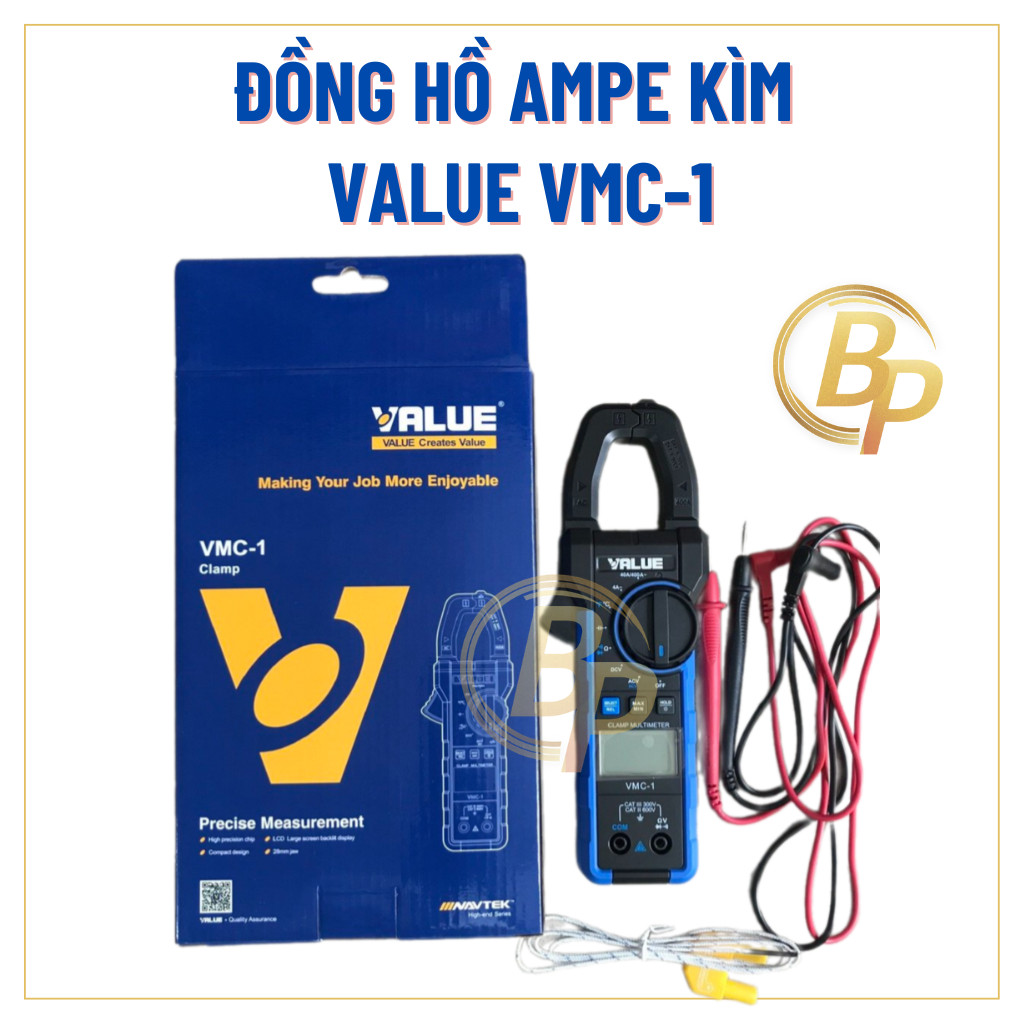 Đồng hồ kẹp dòng - Ampe kìm cao cấp VALUE VMC-1 | Shopee Việt Nam