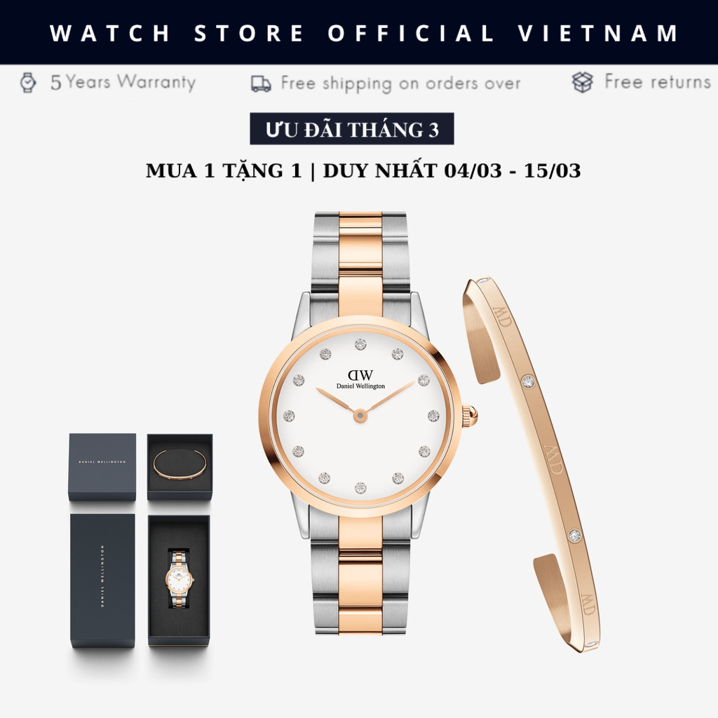 [Chính Hãng] Đồng Hồ Nữ Daniel Iconic Link Lumine 28mm & 32mm D . W ...