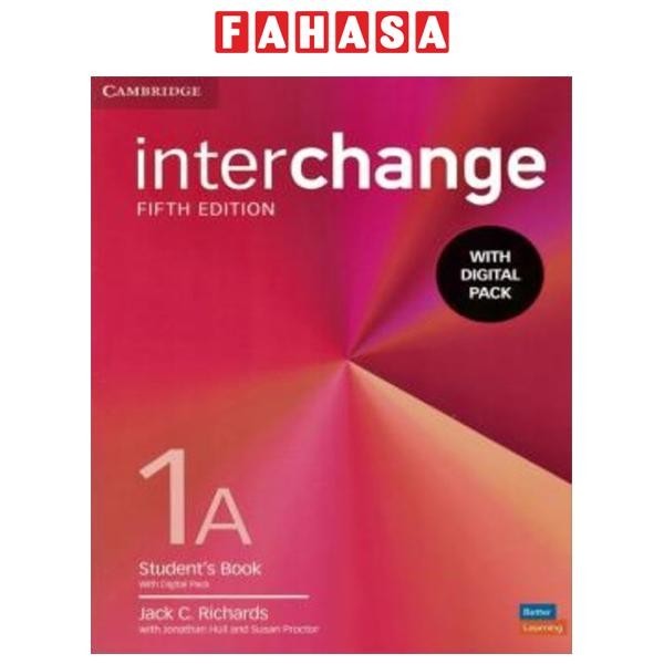 Interchange Level 1A Student's Book With Digital Pack - 5th Edition | Shopee Việt Nam