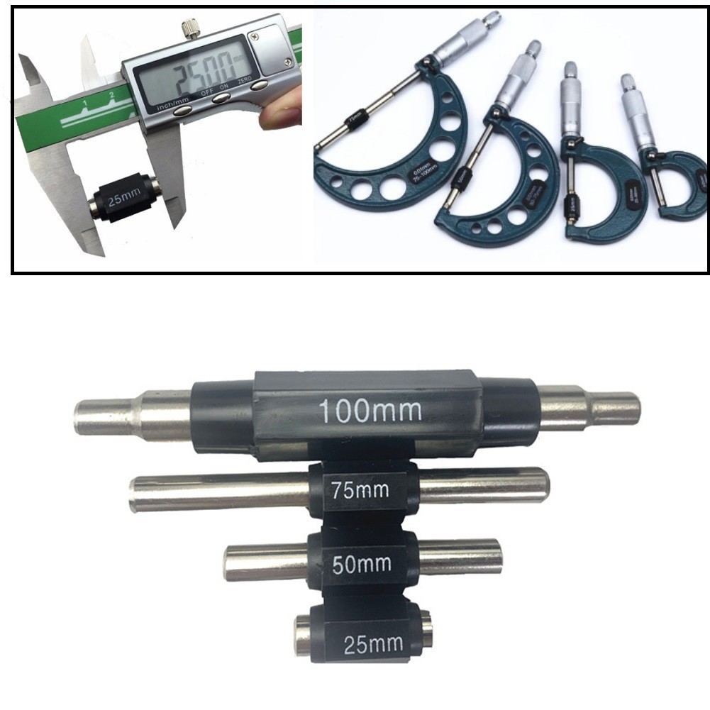 [Herpevn] Caliper Micromet Reference Rod Gauge Phụ kiện thanh đo khối ...