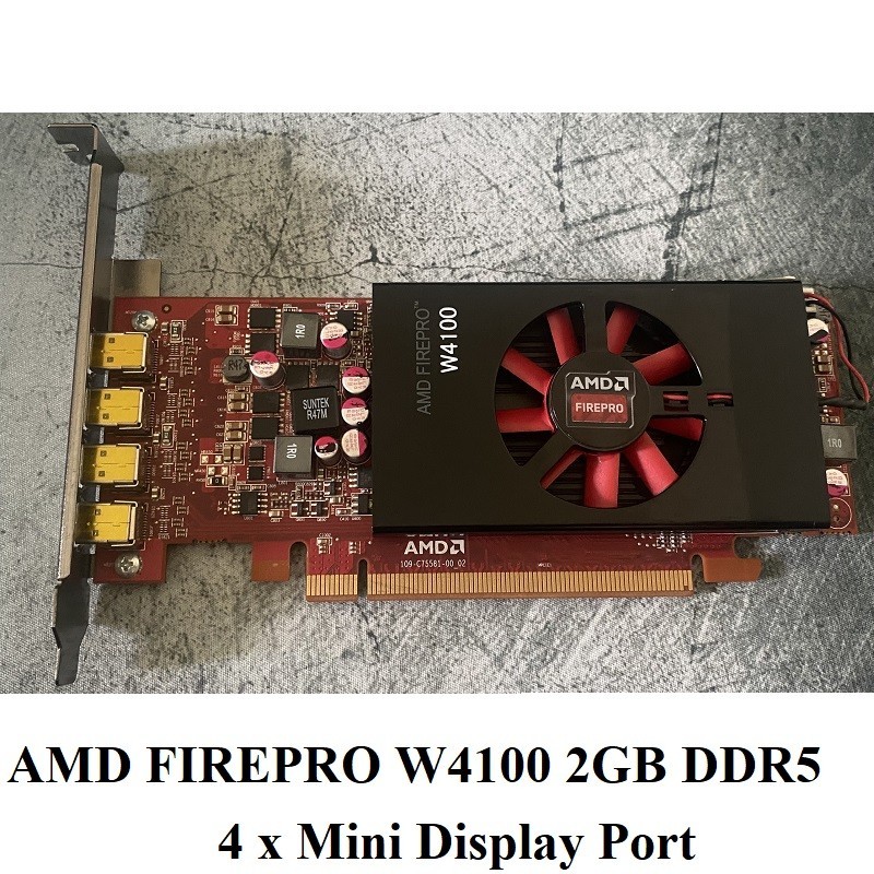 Card màn hình AMD Radeon 1GB - 2GB - 4GB, Hàng zin tháo máy BH 6 tháng ...