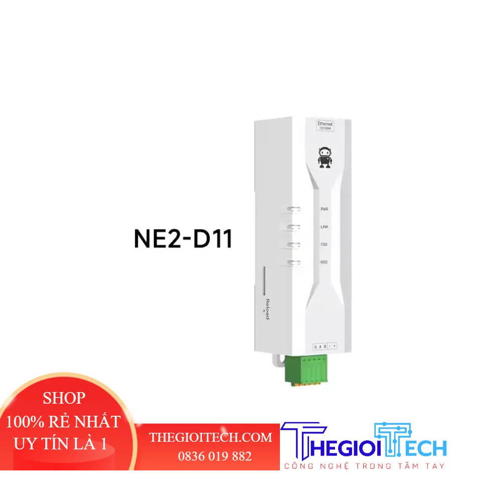 RS485 đến RJ45 Máy chủ cổng nối tiếp Ethernet NE2-D11 Khối lượng nhỏ ...
