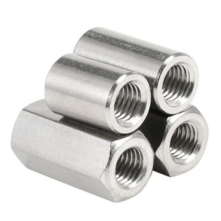 [Ymh1] Đai ốc nối ，Ống nối ty ren inox - Nối ren INOX 304 M5 M6 M8 M10 ...