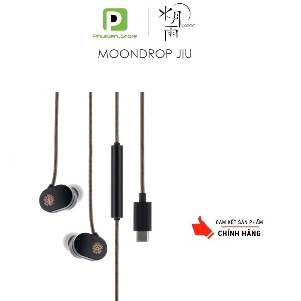 [BH 6th] Tai nghe chính hãng Moondrop Jiu có mic | Tích hợp DSP | Cổng ...