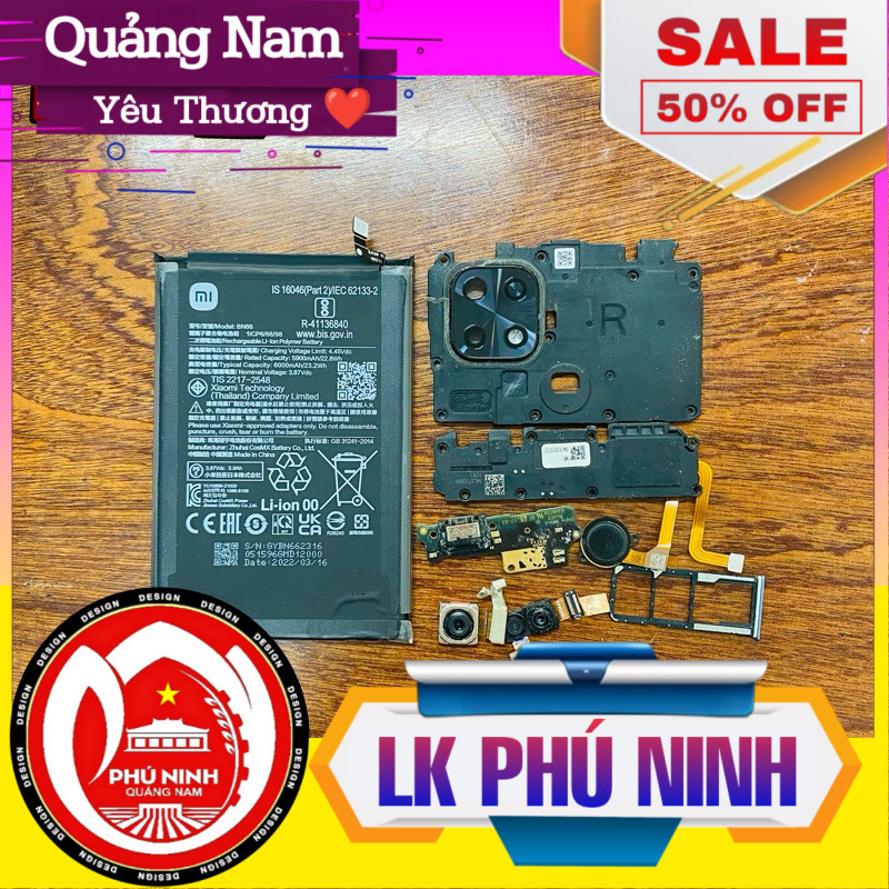 LINH KIỆN Xiaomi Redmi 10C | Camera trước sau,vân tay,main sạc,loa ...