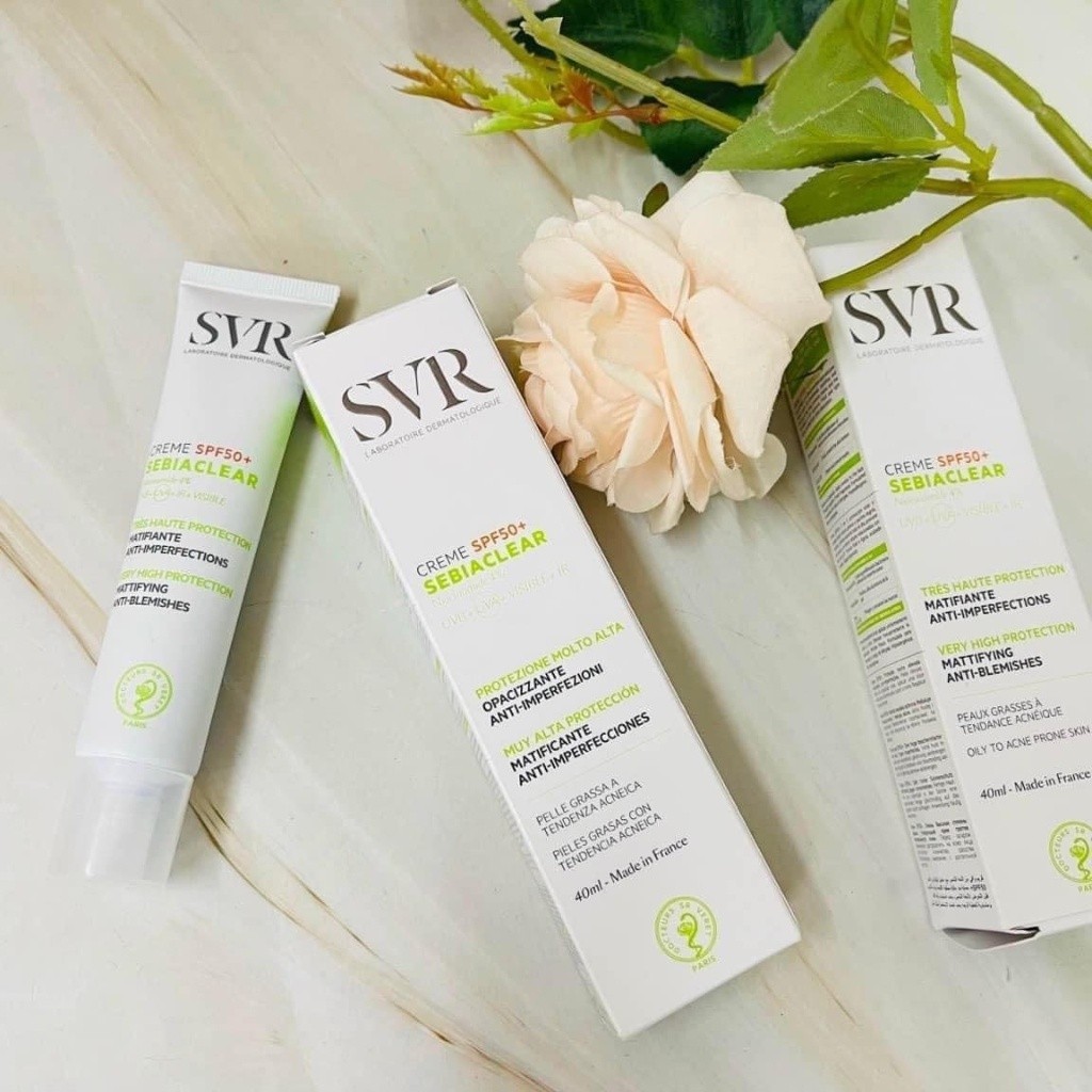Kem chống nắng SVR Sebiaclear Creme Spf 50+++ 40ml | Shopee Việt Nam
