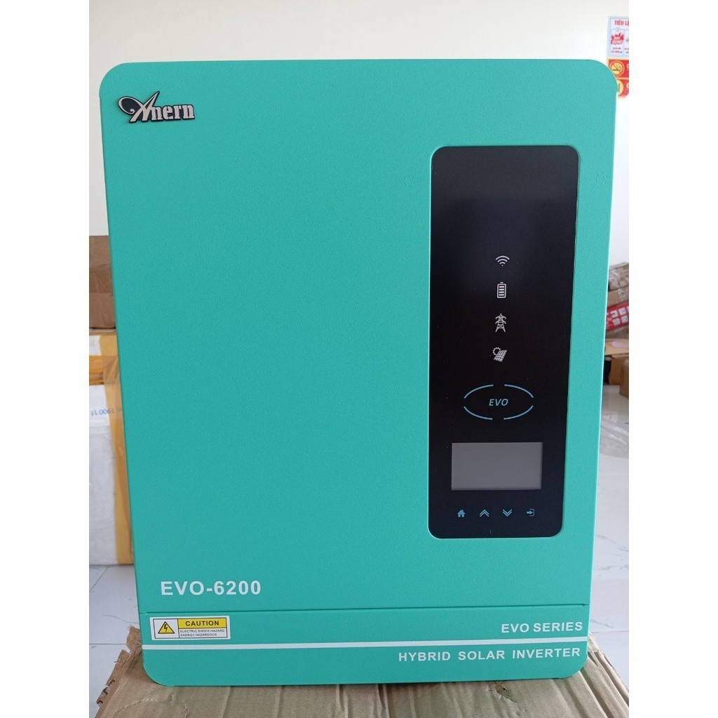 Biến Tần Hybrid Solar Inverter Anern EVO-6200W-48V On /Off Grid Tie 6.2KW 48V-120A MPPT-PV 90 ...