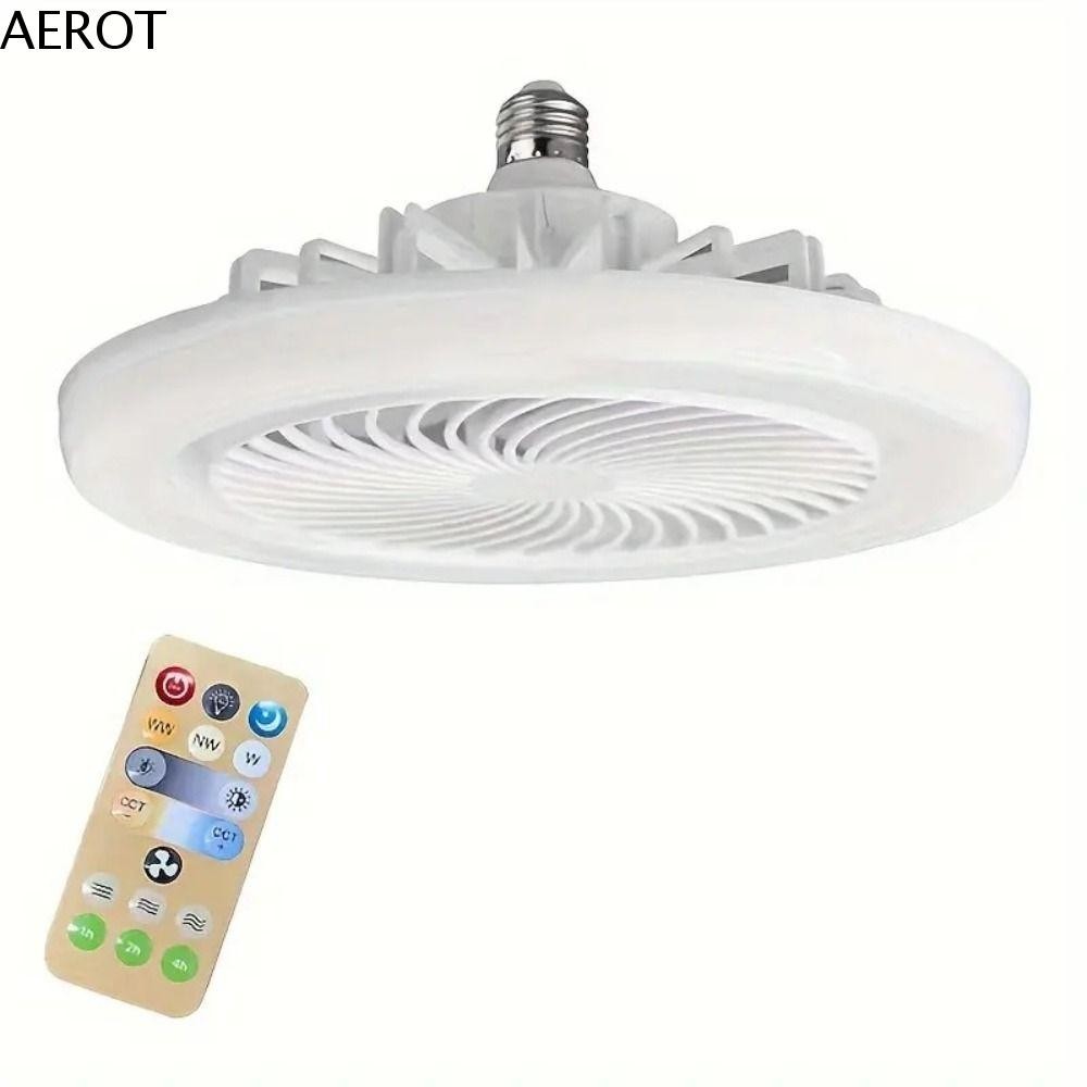 Đèn quạt AEROT E27, Đèn quạt E27 xoay 360 độ ABS, Giá đỡ đèn xoắn ốc E27 có thể điều chỉnh độ ...