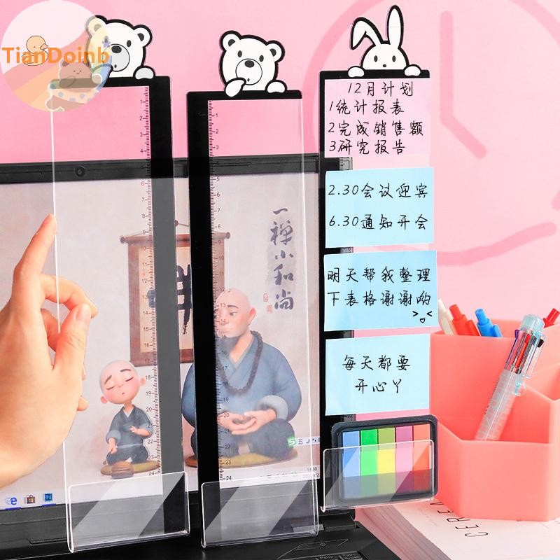 Tianye Memo Board Acrylic Sticky Note Holder Clear Message Board Nhắc ...