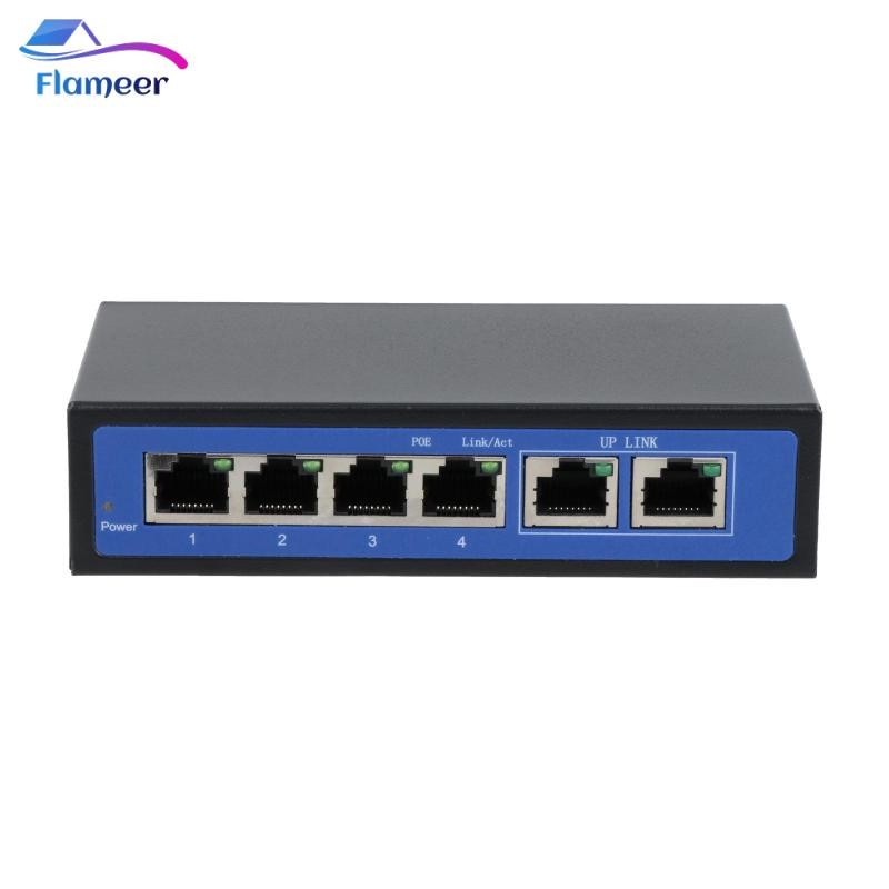 Bộ chuyển đổi công tắc Ethernet 6 cổng 10 / 100Mbps 4 cổng & 2 cổng ...