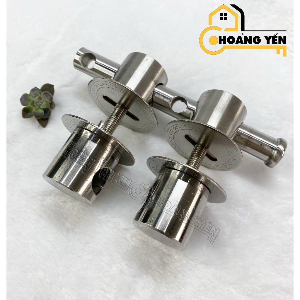 Bộ khóa truỳ inox, khóa đấm chùy inox 304, then trùy cài cửa, then cửa inox Ngôi sao, chốt cửa ...