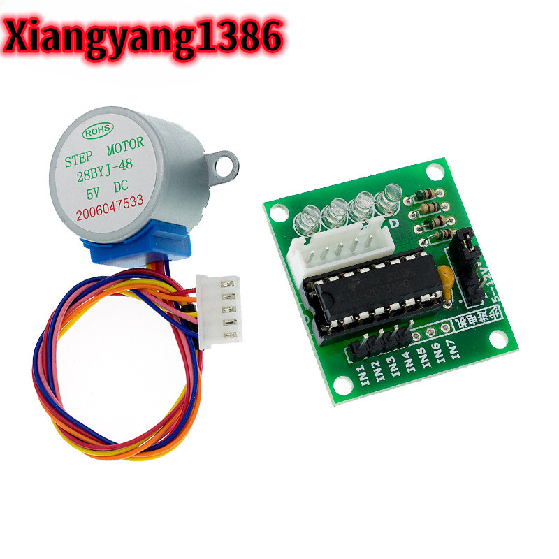 5v 4-Phase 28BYJ-48 DC Gear Stepper Motor ULN2003 Bảng điều khiển ...