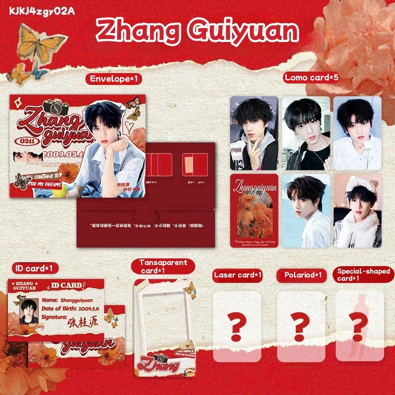 Tf Family 4th Casebook Kaji Card Zhang Guiyuan Chen Yiheng Laser Hologram Trong suốt Lomo Cards ...