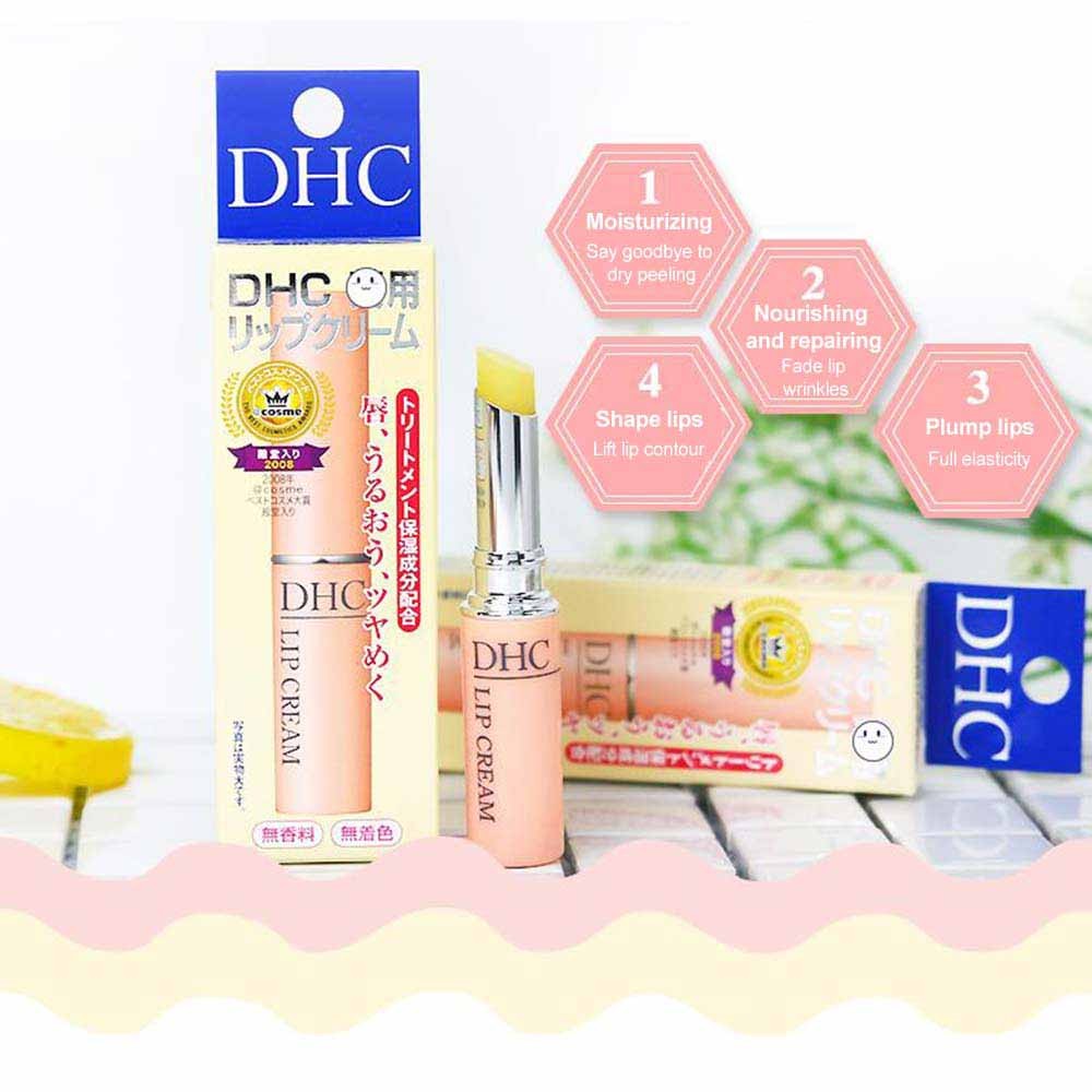 DHC Lip Cream Medicated Lip Cream Lip Balm 1.5g | Shopee Việt Nam