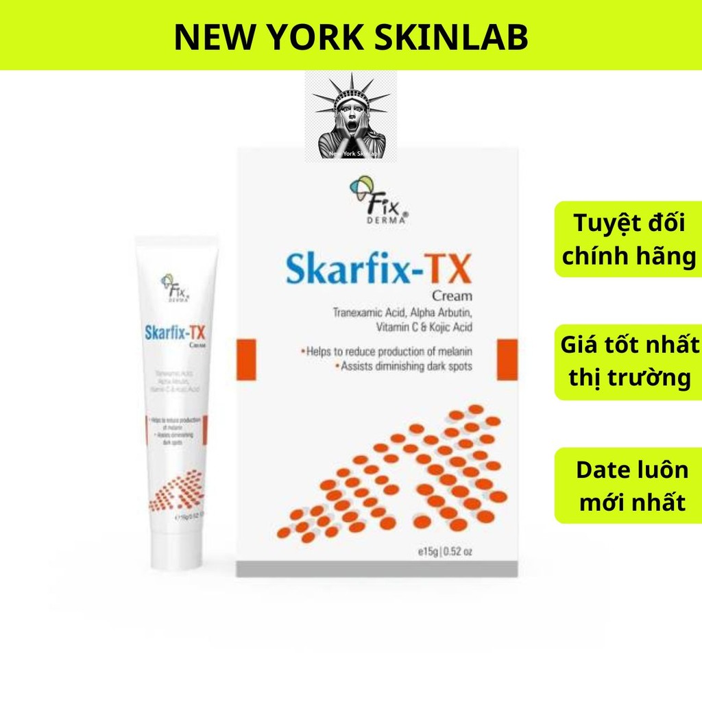 Fixderma Skarfix-TX Cream 15g - Mờ Thâm, Tàn Nhang Tranexamic Acid (2% ...