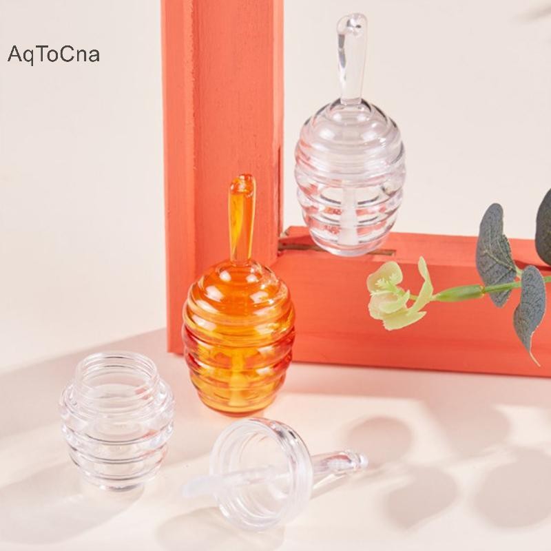 Aqtocna 9ML Tổ Ong Son Bóng Ống Trong Suốt Hổ Phách Nhựa Son Bóng Hộp ...