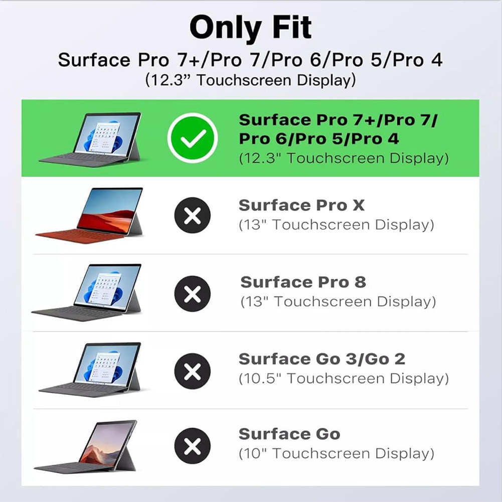 [Frendyest.vn] Ốp lưng cho Microsoft Surface Pro 7 Plus / Pro 7 / Pro 6 / Pro 5 / Pro 4 Vỏ chắc ...