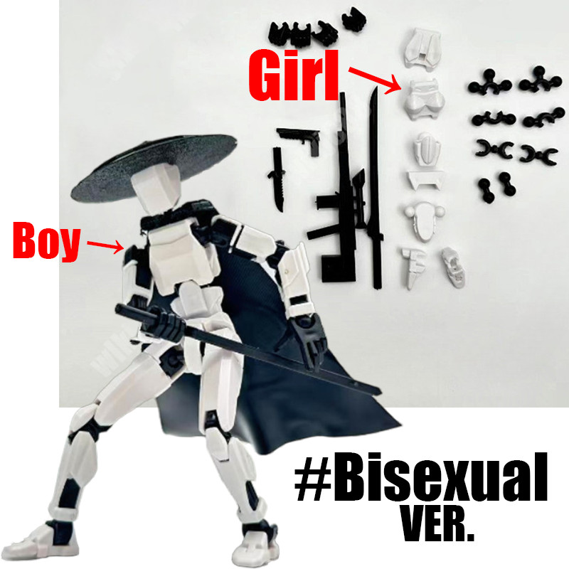 Knight-errant Dummy Nhân Vật Hành Động T13 Từ Thu Hút Phiên Bản 3D In ...