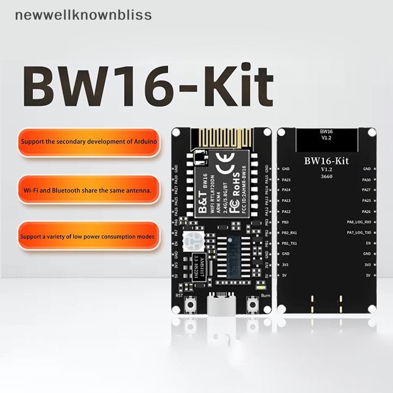 Newwellknownbliss BW16 KIT BW16 RTL8720DN BW12 RTL8710BX BW15 NodeMCU Cổng nối tiếp sang WIFI Mô ...