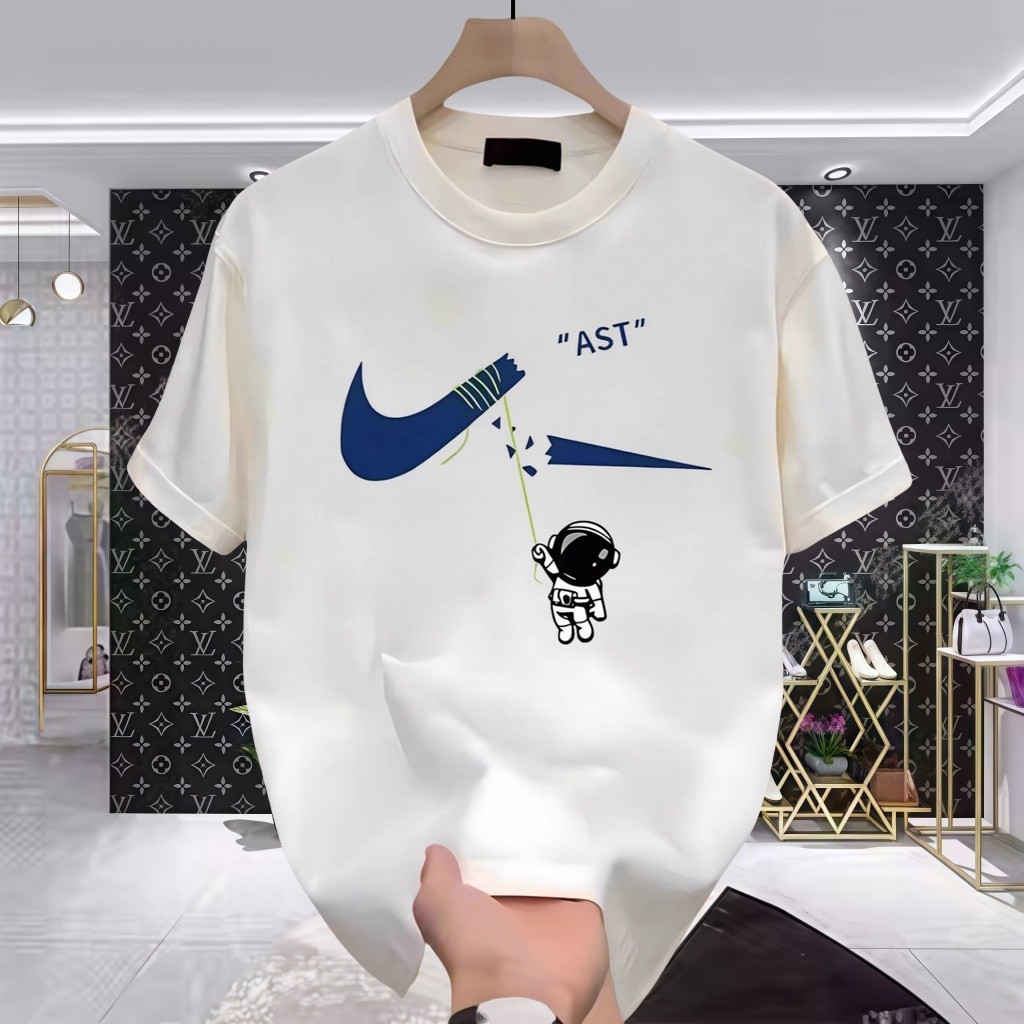 Áo Thun Nike Astronaut AST 100% cotton tám cột lược 20 T-shirt kích ...
