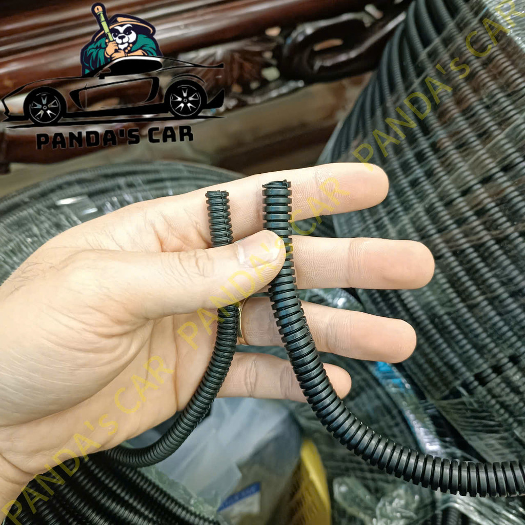 Ống nhựa PP, ống ruột gà luồn dây điện (Cuộn 5m) có rãnh xẻ chuyên dụng ...