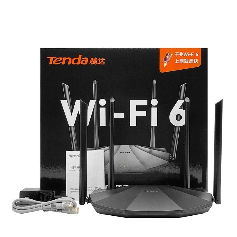 Bộ phát Wifi Tenda AX2 Chuẩn WiFi 6 AX1500Mbps 4 Angten phủ sóng rộng | Shopee Việt Nam