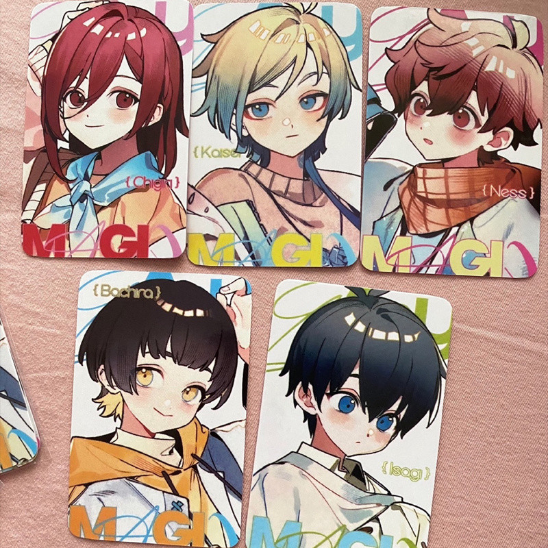 5 Cái / lốc Anime BLUE LOCK Chigiri Hyoma Michael Kaiser Bachira Meguru ...