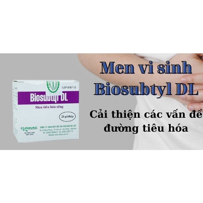 BIOSUBTYL DL - MEN VI SINH SỐNG CẢI THIỆN VẤN ĐỀ TIÊU HOÁ | Shopee Việt Nam