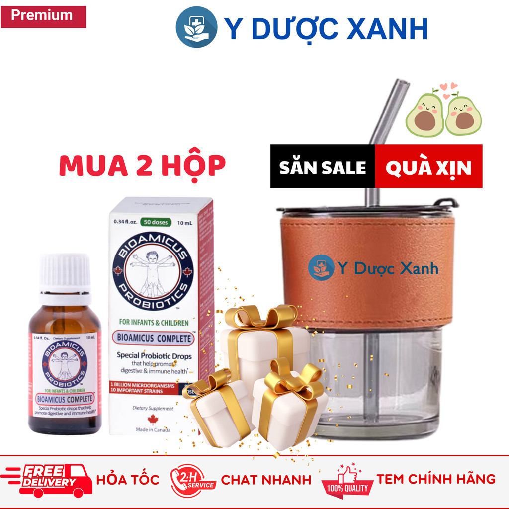 Mua [Chính Hãng] BIOAMICUS COMPLETE, 10ml, Men vi sinh 10 chủng ...