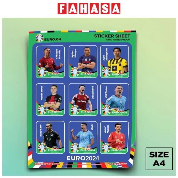 Sticker Euro 2024 - Stickerfactory EURO.04 | Shopee Việt Nam