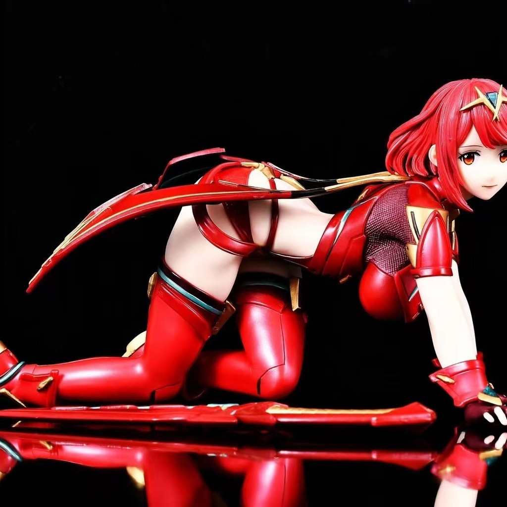 Còn hàng mô hình tượng GK Flame Saint's Cup Xenoblade Chronicles Pyra, điêu khắc hai đầu + vũ ...