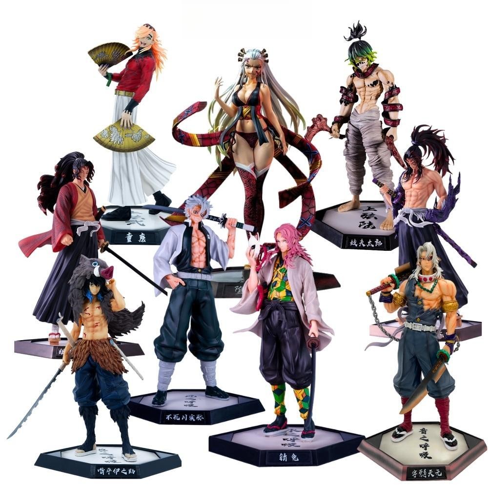 Mô hình Kimetsu No Yaiba Inosuke , Kokushibou , Douma , Gyutaro , Daki ...